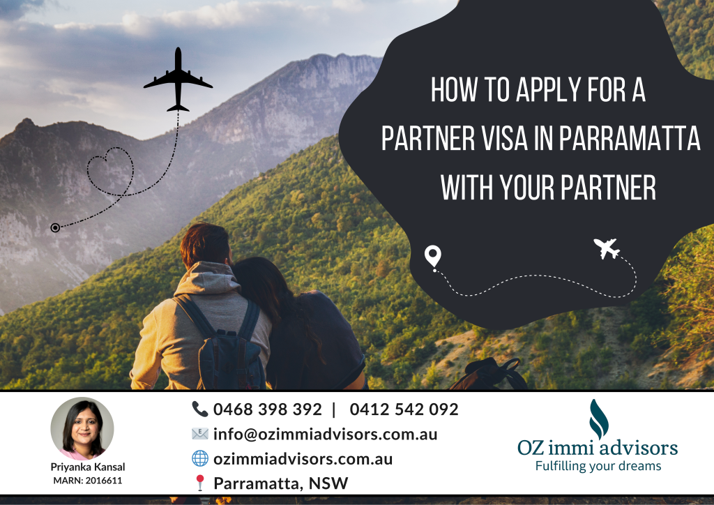 How to apply for a partner visa in Parramatta Australia